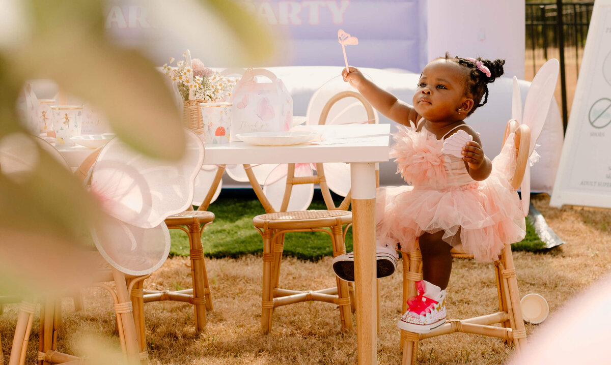 Ribbon & Blue Party Rentals | Kid-Sized Tables, Chairs, Props