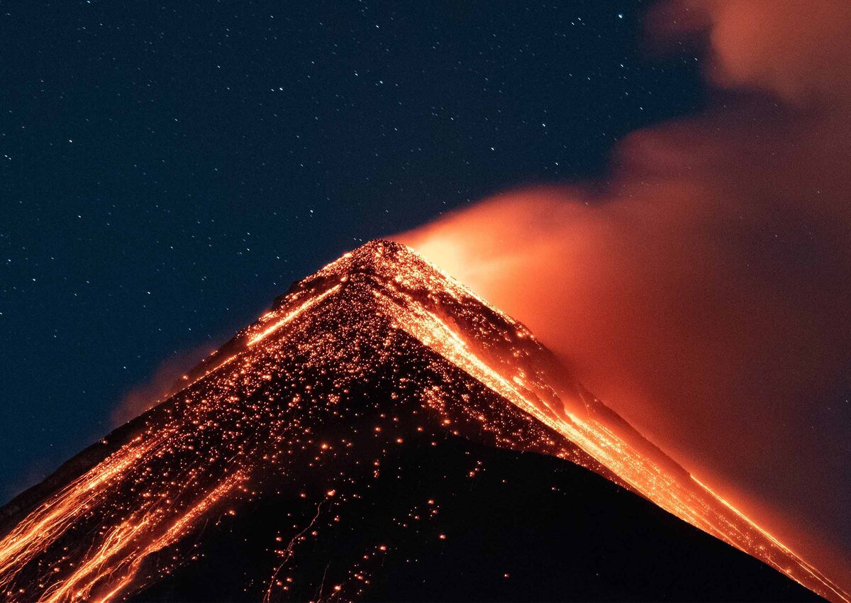 Acatenango Volcano hike in Guatemala