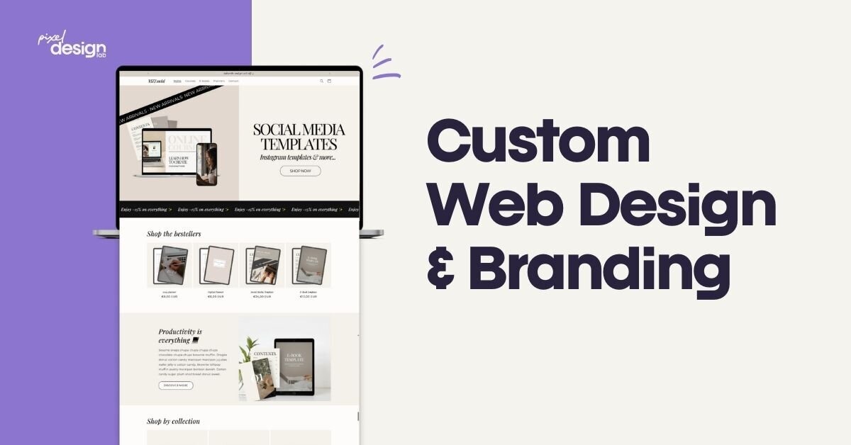 Custom Web Design & Branding | Showit & Shopify Templates