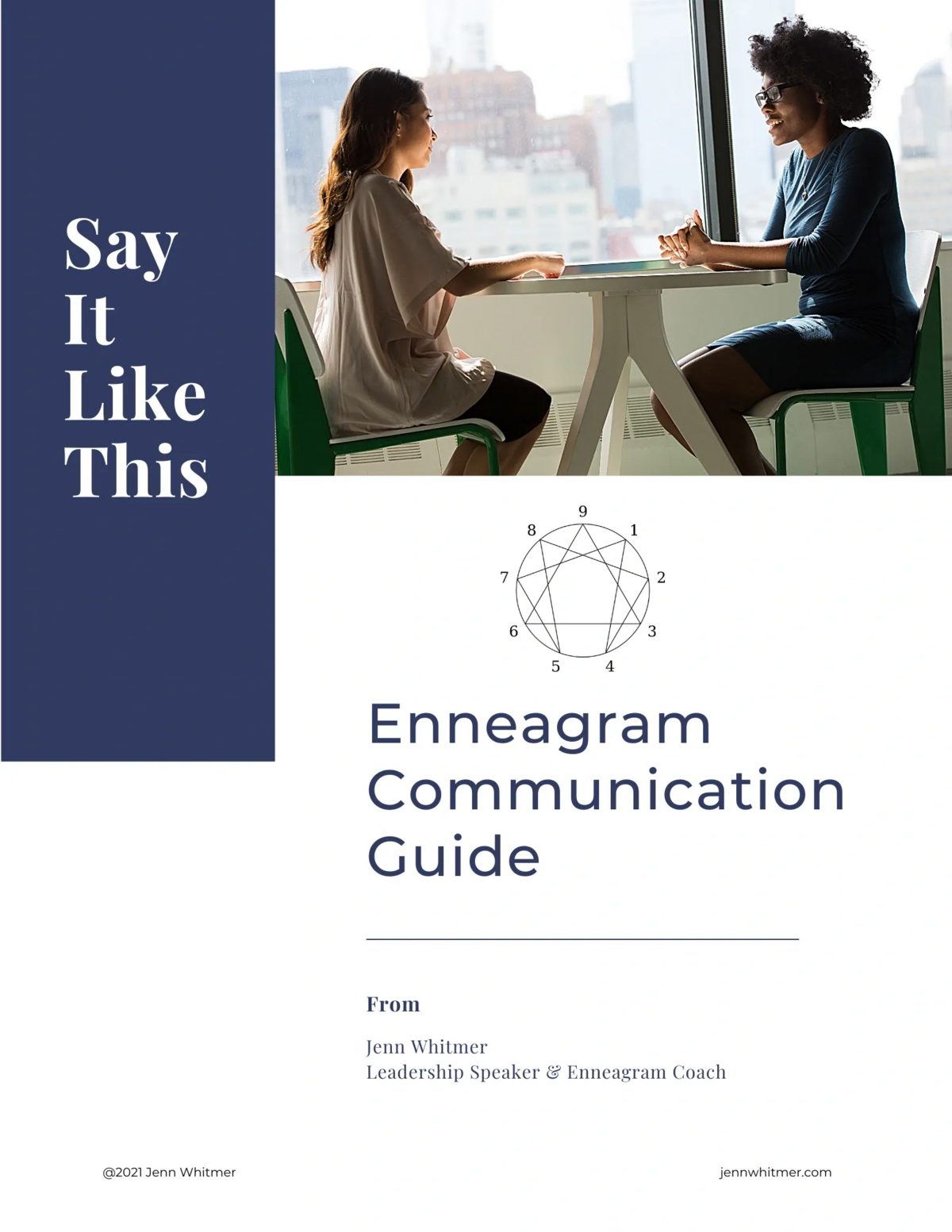 Enneagram Communication Guide by Jenn Whitmer