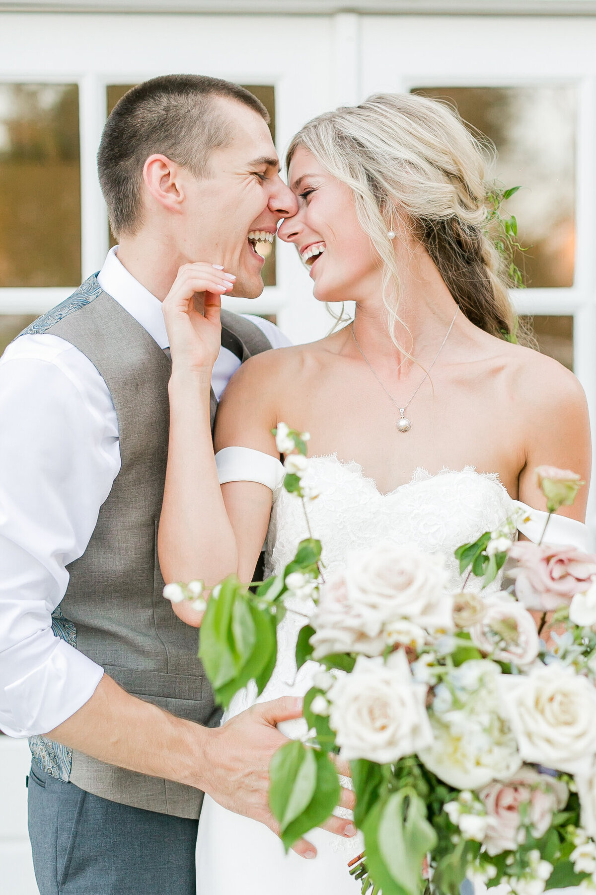 Hash & Jenna | A Backyard Garden-Style Wedding with Lucious Blooms ...