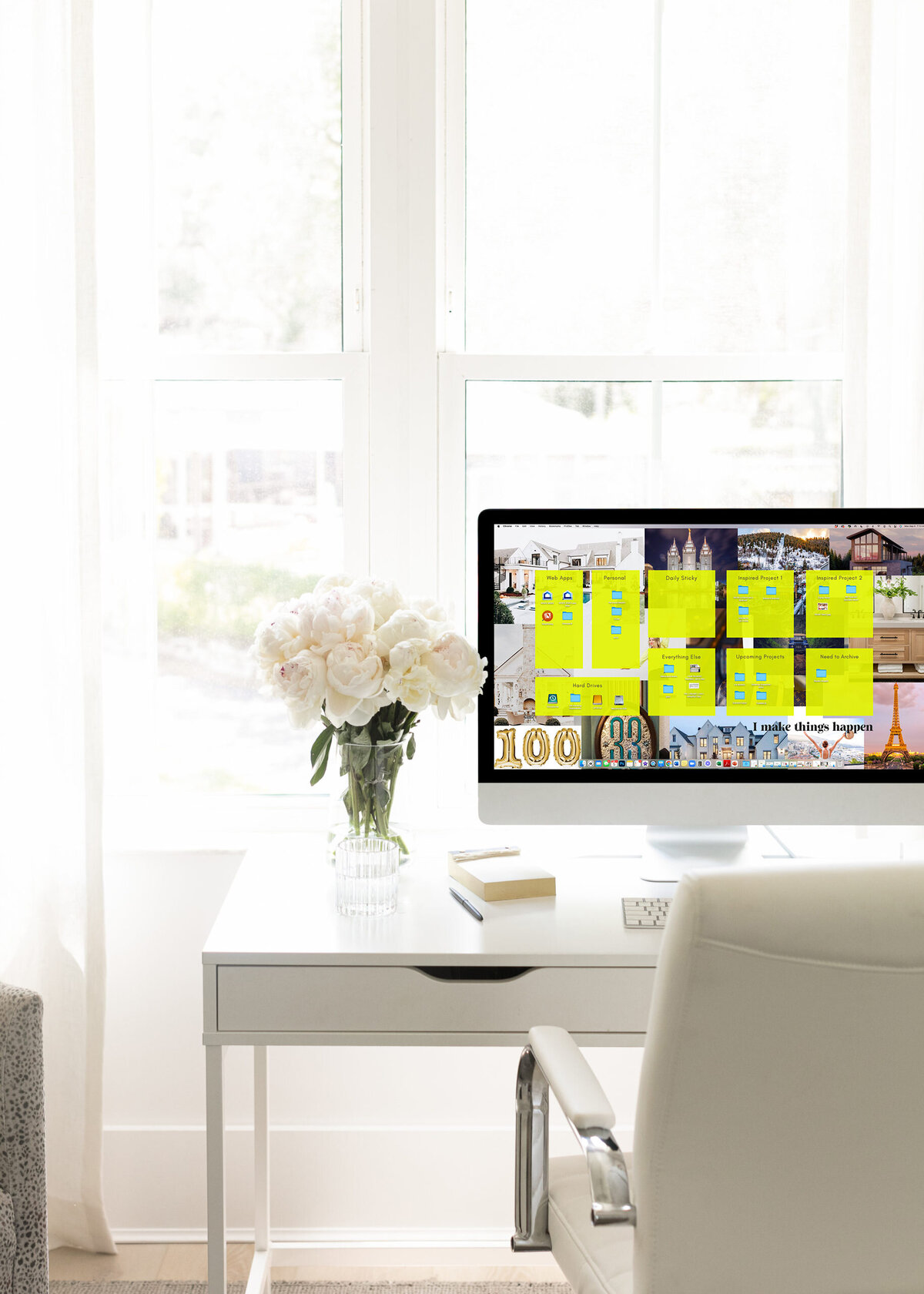 Desktop Org: Vision Board Ed.