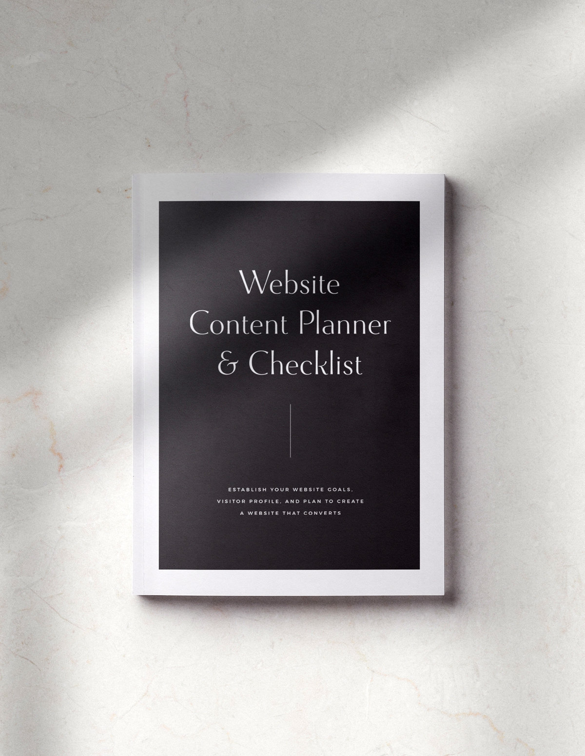 Website Content Planner and Checklist | Shop Saffron Avenue, Brand ...