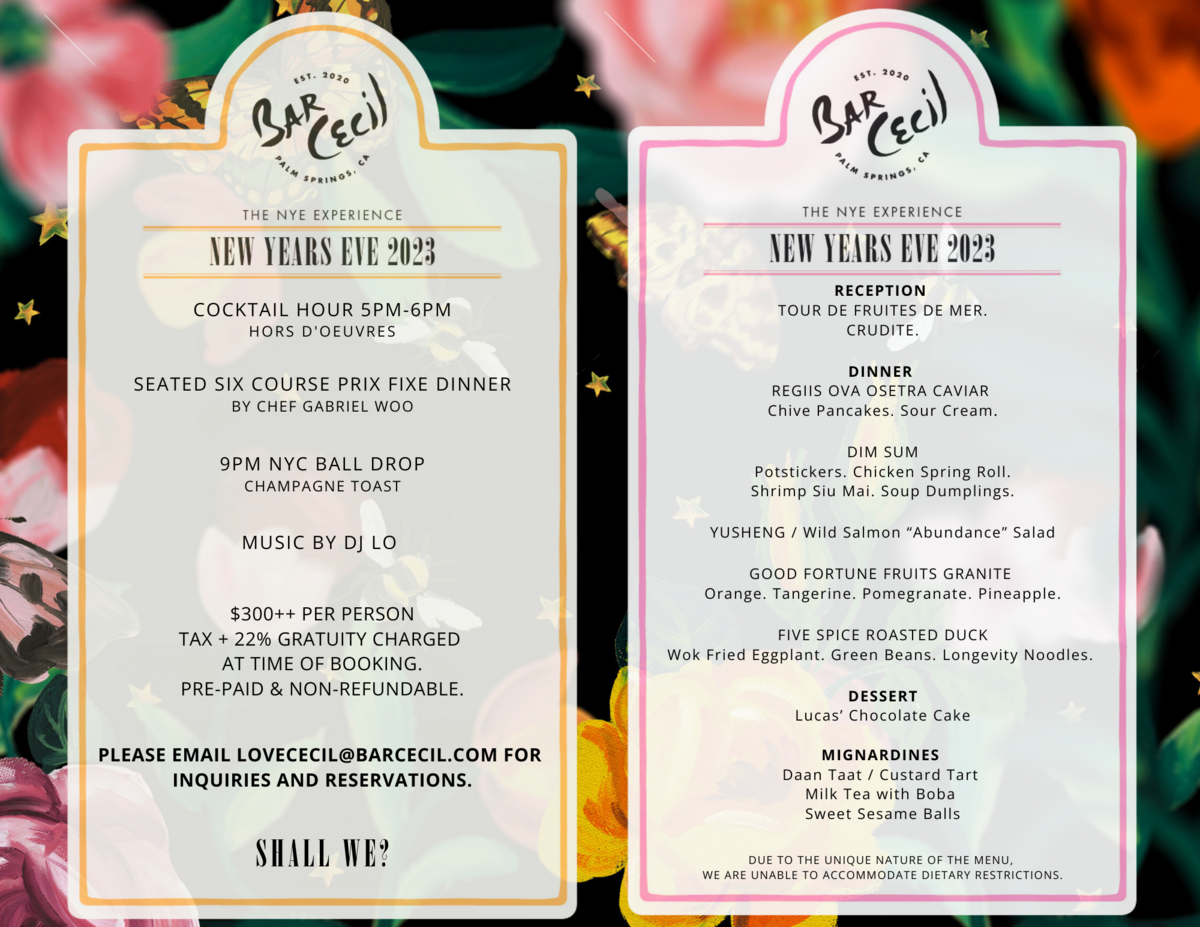 Bar Cecil | Palm Springs