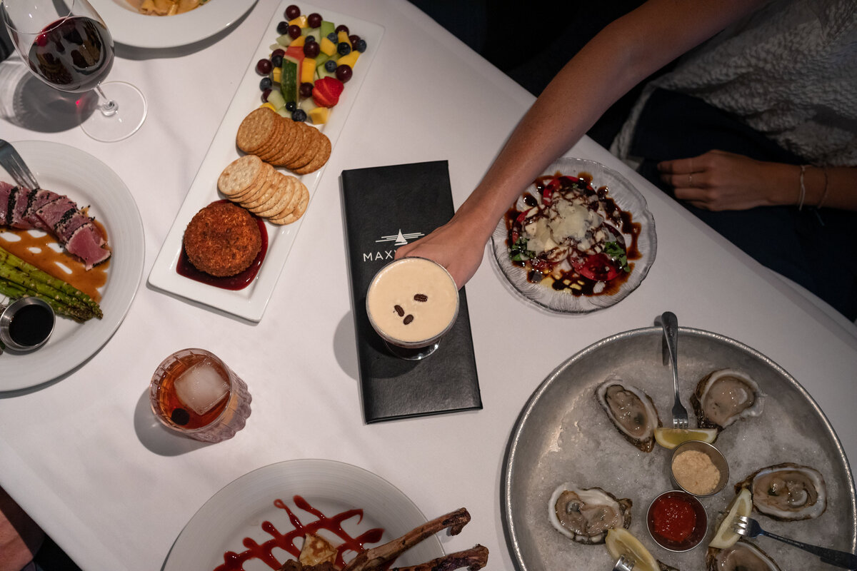 Maxwells Beach Cafe | Dinner Menu