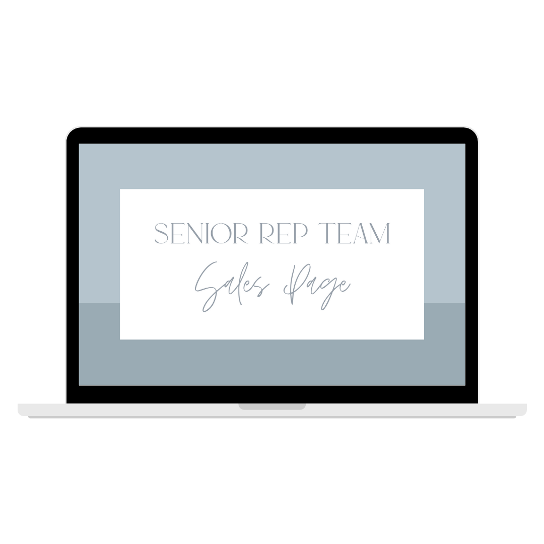 Senior Rep Team Sales Page | The RGP Online Shop