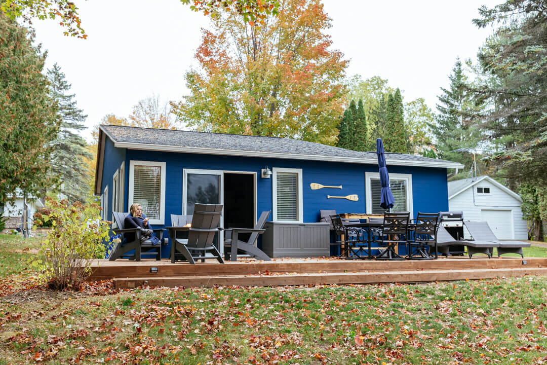 The Blue Spruce | Lake Home for Rent in Northern Michigan