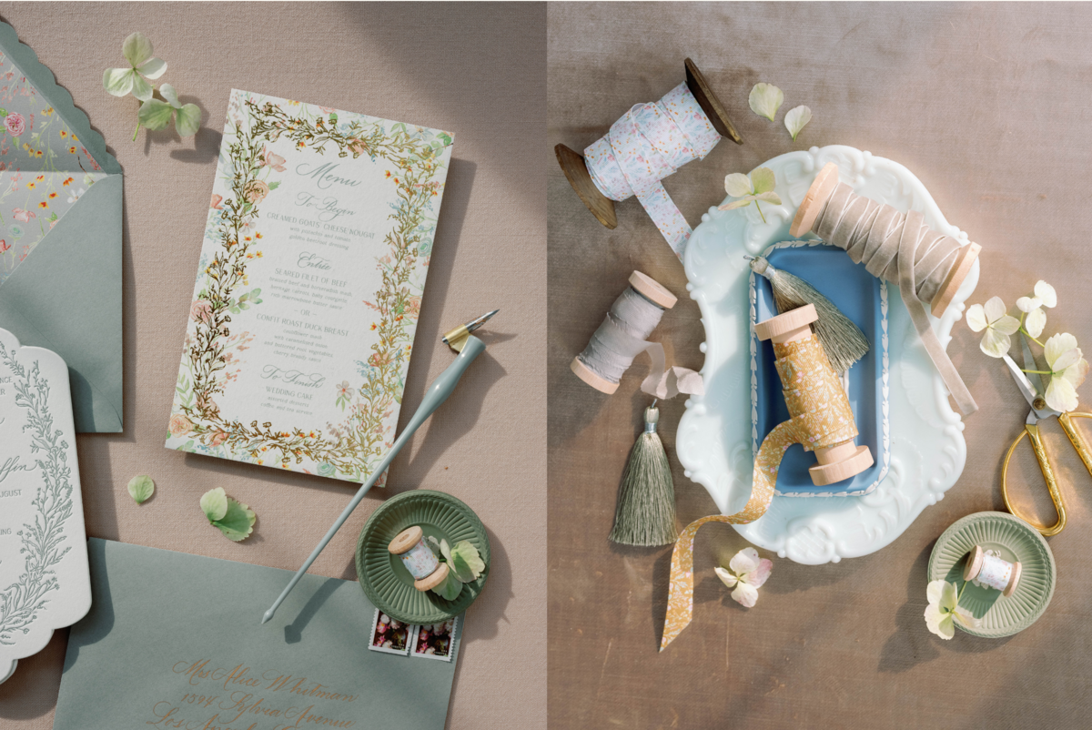 Wedding Stationery Portfolio | Handmade Calligraphy | Custom Maps ...