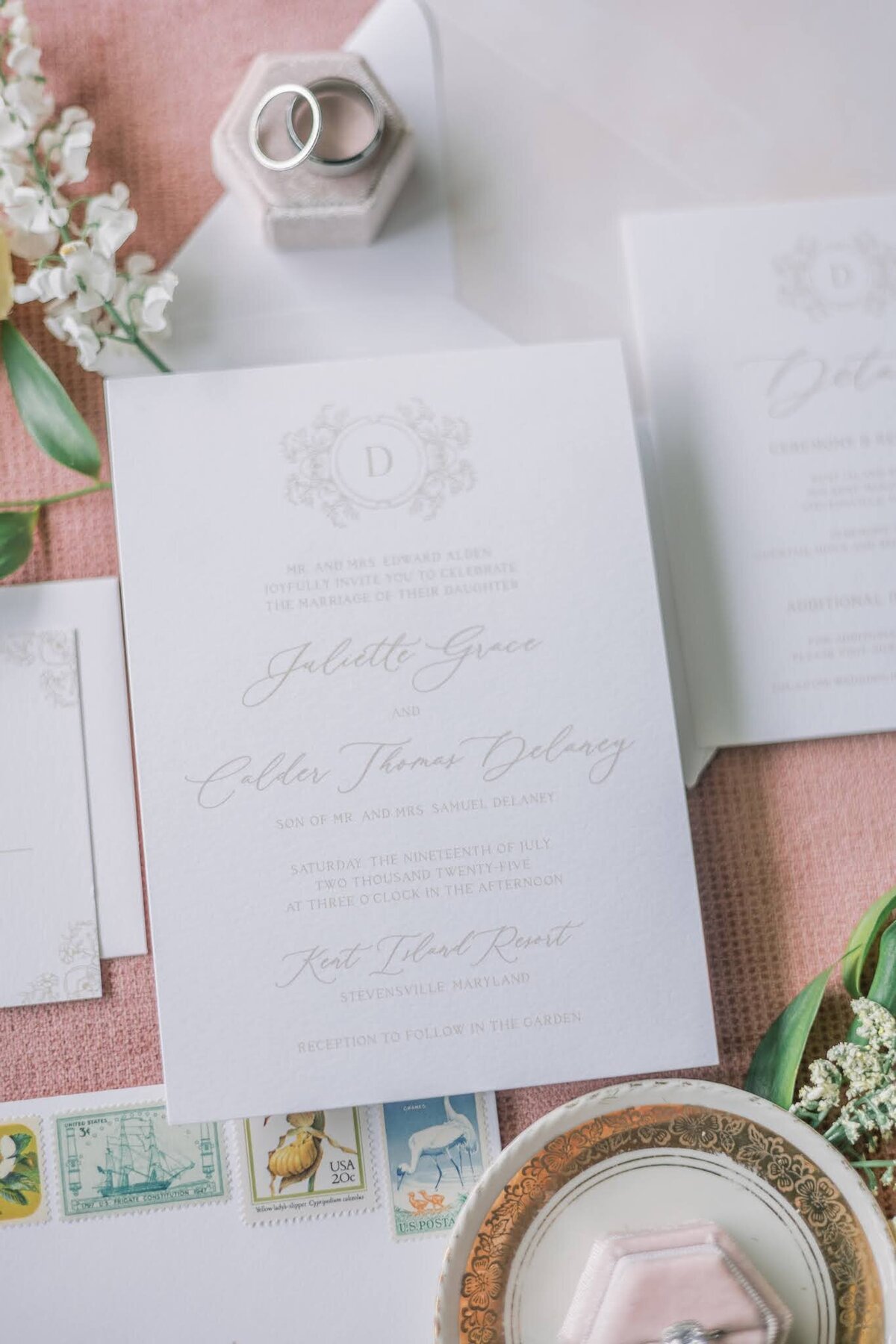 Custom Wedding Invitations | Elegant Wedding Stationery