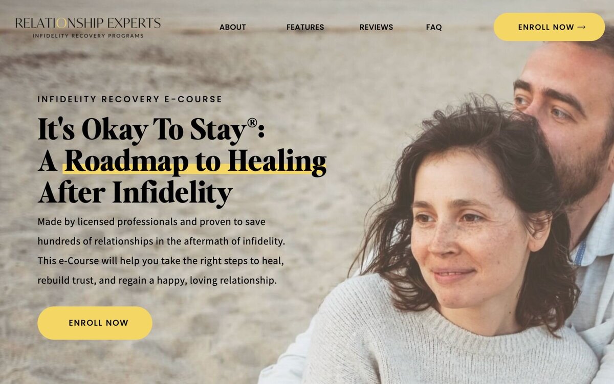 Infidelity Recovery E-course | Relationship Experts