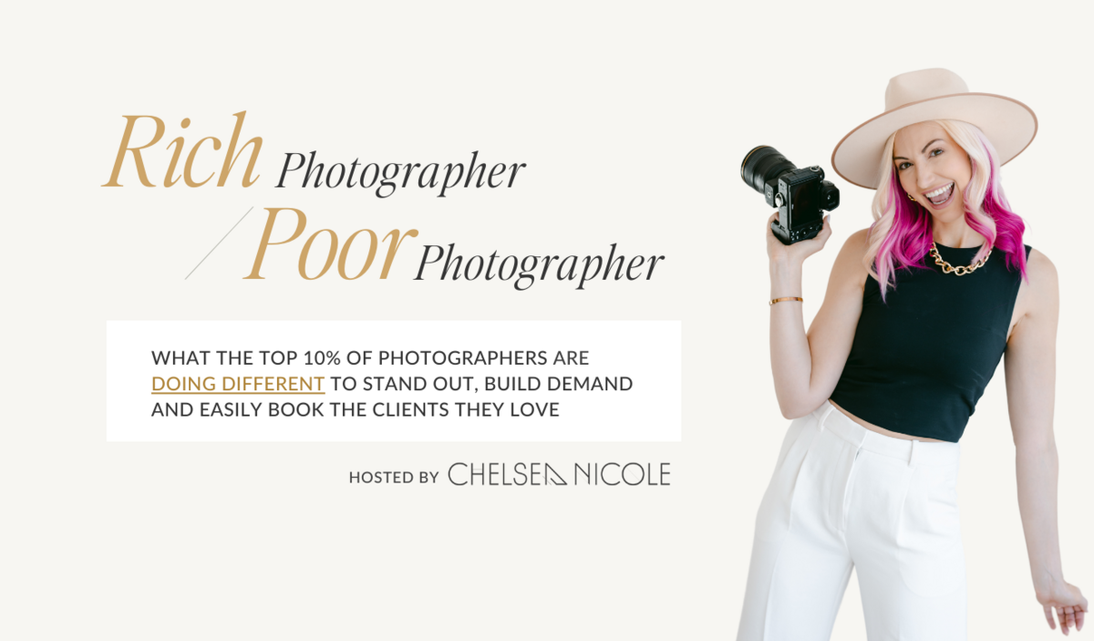 Rich Photographer / Poor Photographer Workshop