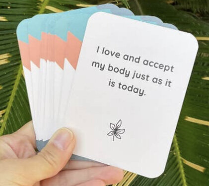 Body Positivity Affirmation Cards
