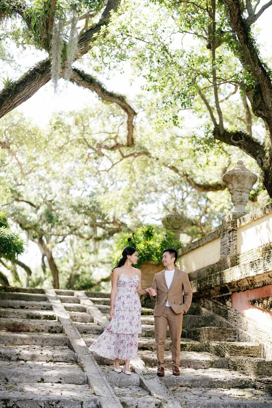 Vizcaya Engagement Session by Miami Wedding Photographers