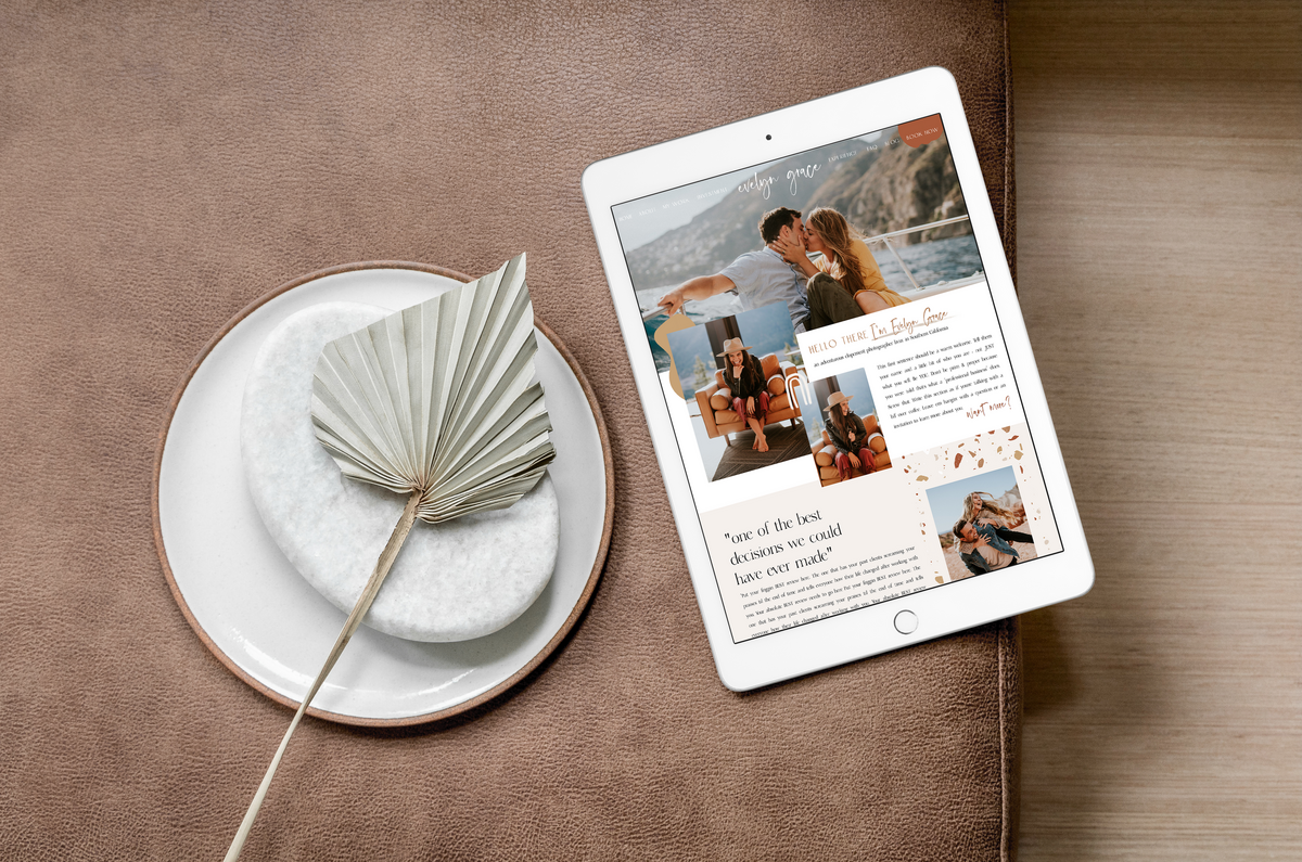 Boho Website Template