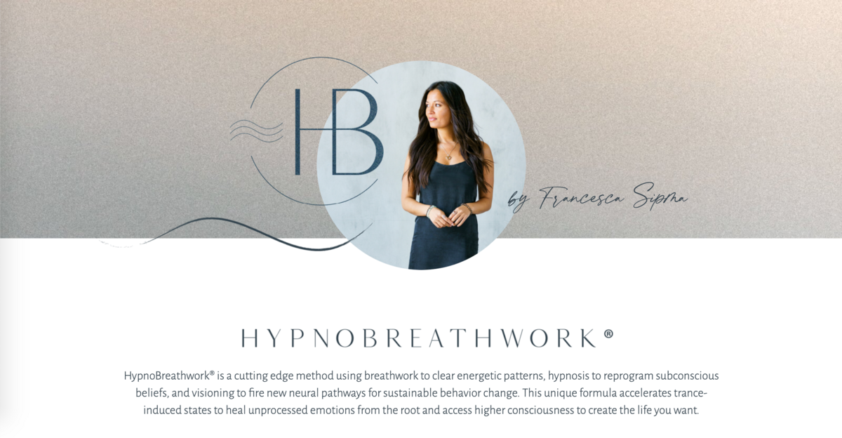Francesca Sipma - HypnoBreathwork® | Breathwork Training