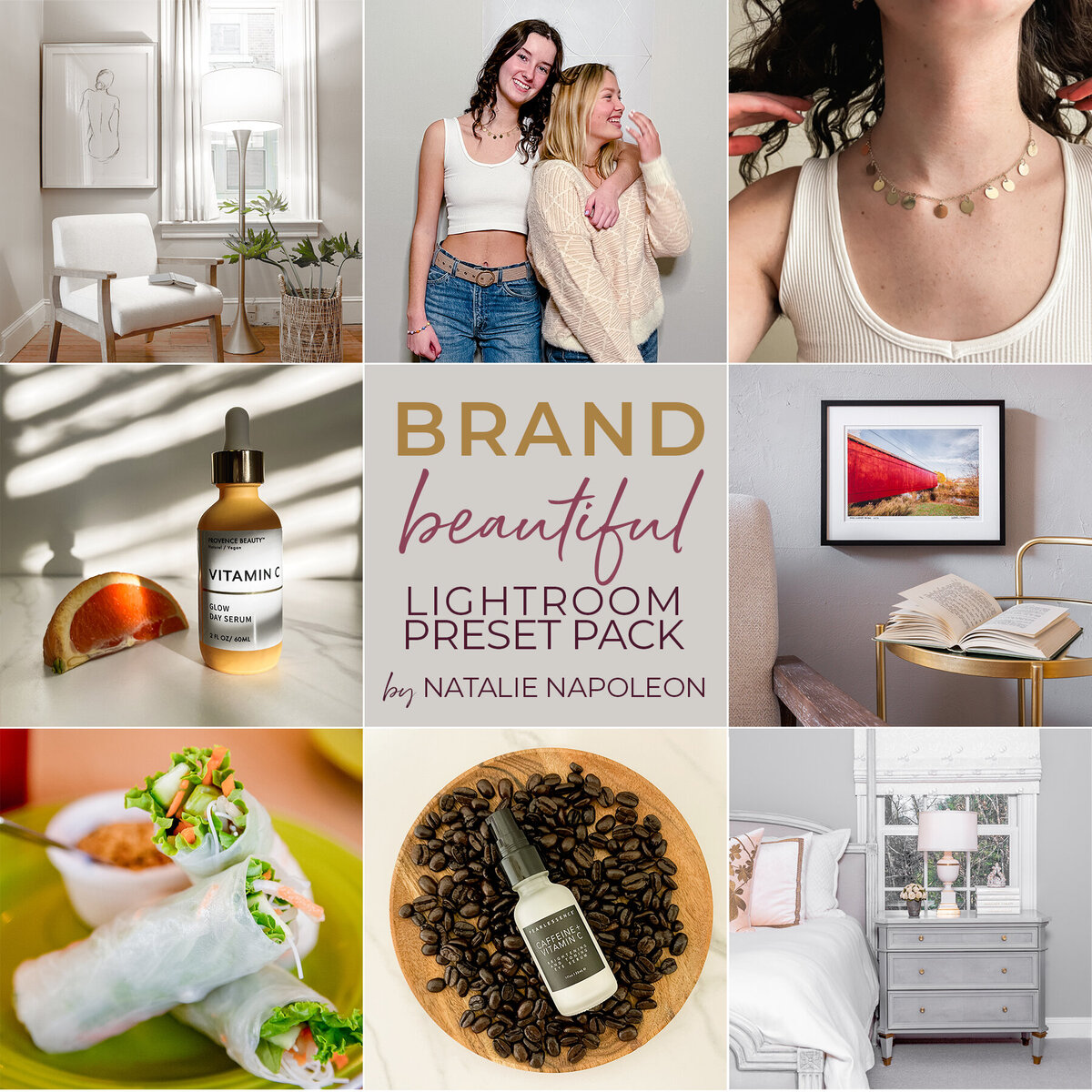 Brand Beautiful Lightroom Preset Pack