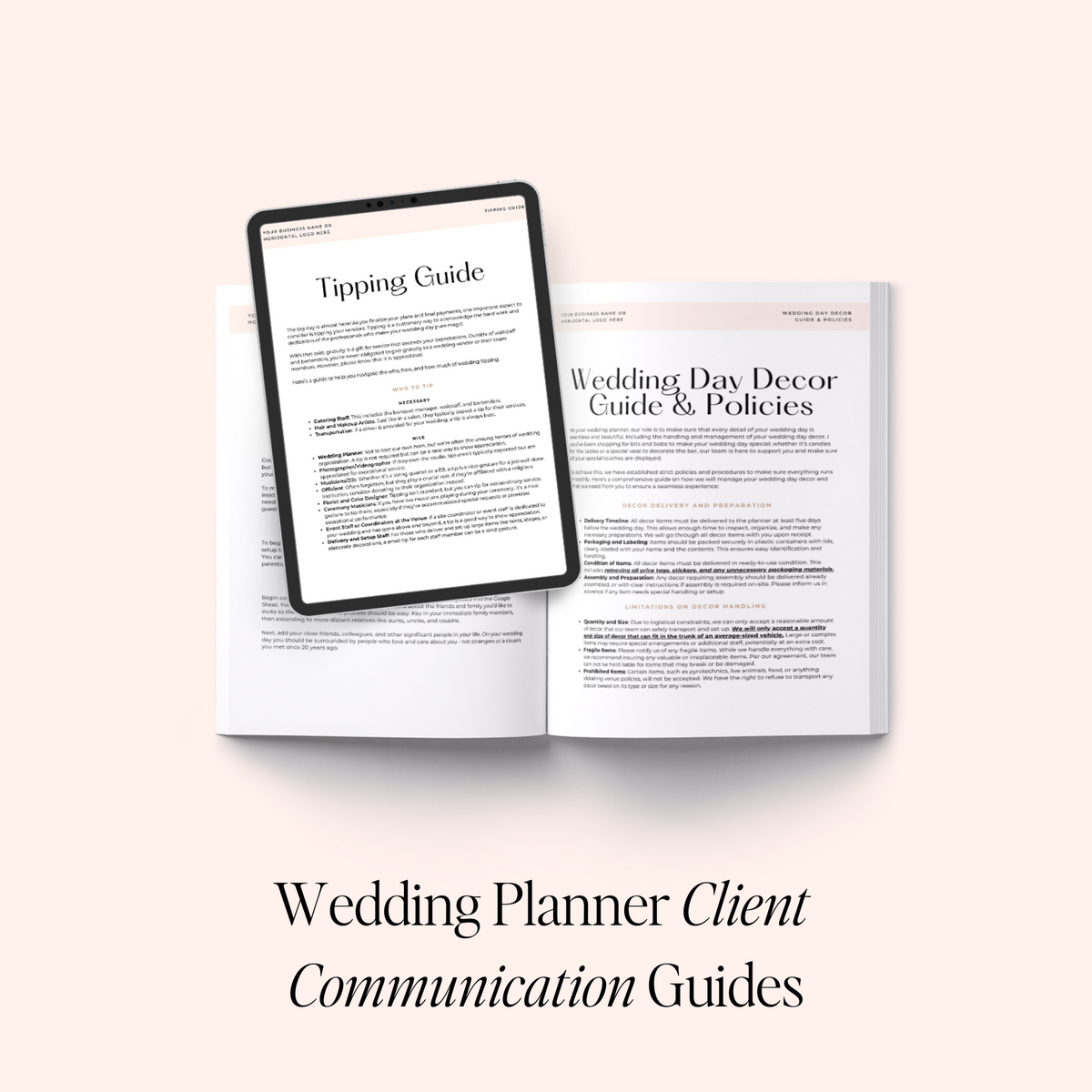 Wedding Planner Client Communication Guides