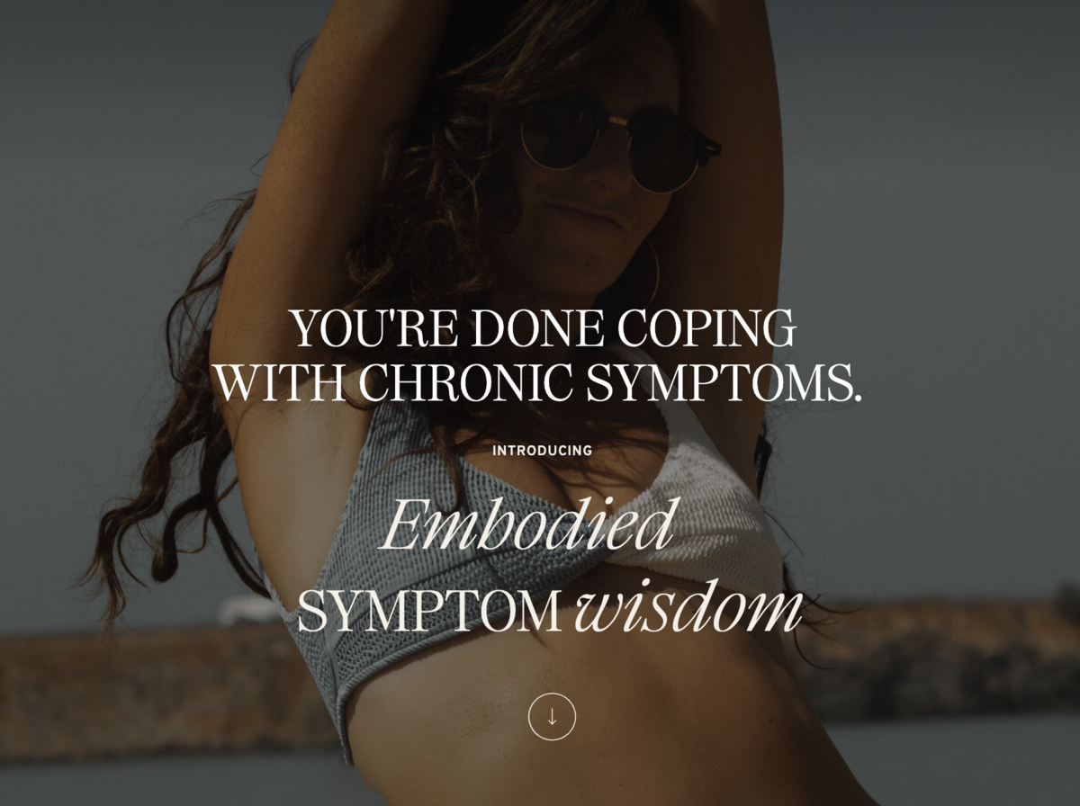 Embodied Symptom Wisdom | Sarah Kimberley