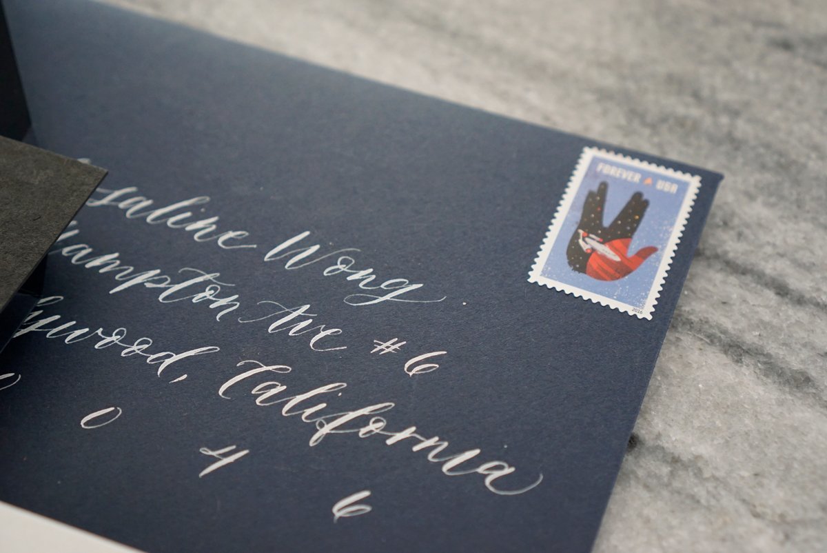 Calligraphy - The Paper Mint Press