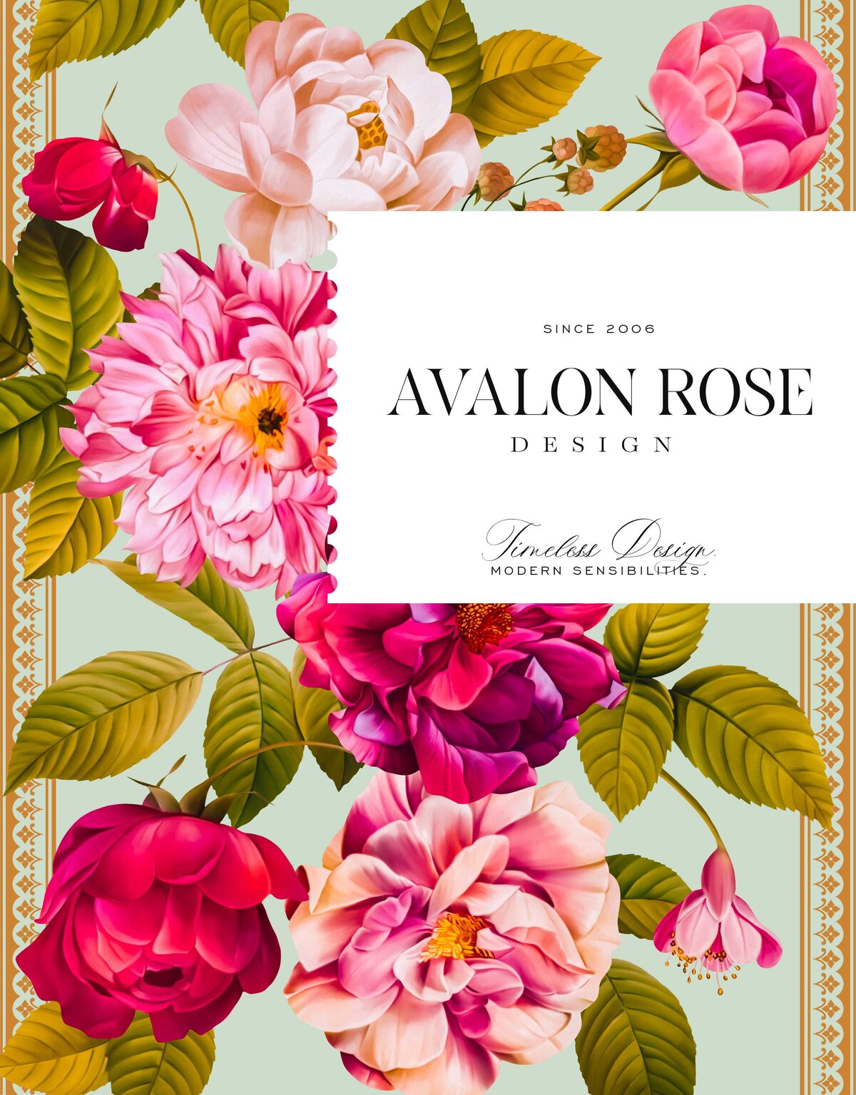 Commercial Use Graphics & Web Design | Avalon Rose Design