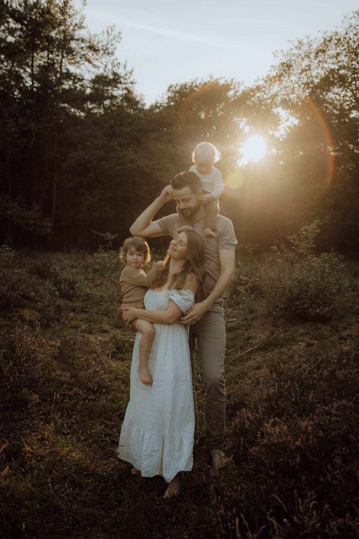Gezinsshoots in de natuur | Son Fotografie Hoorn