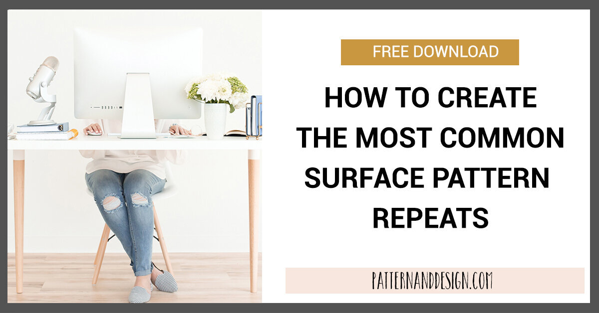 Most common surface pattern repeats Most common surface pattern repeats