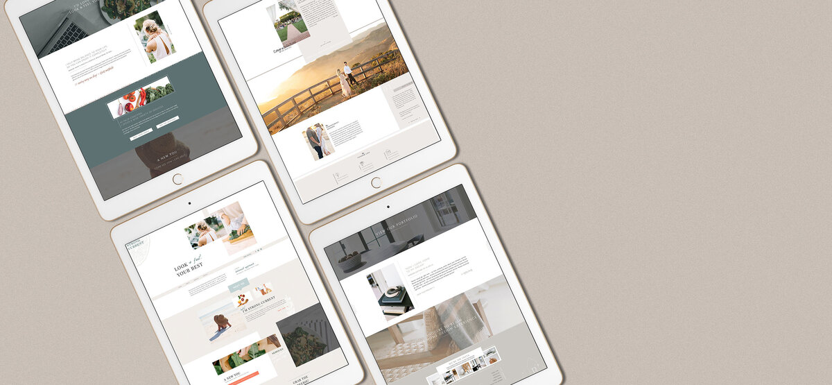 Website template customization | Jen Gen Creative