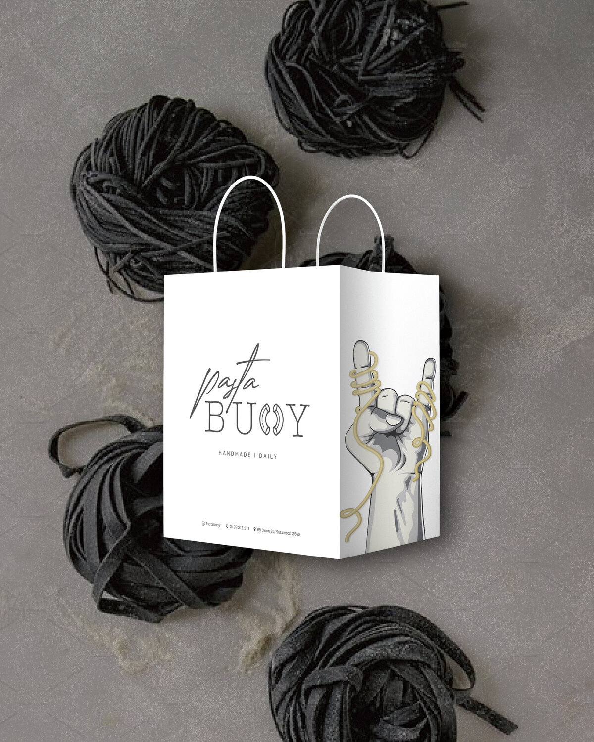 Pasta Buoy Branding & Web Design | Soulve Studio Sydney