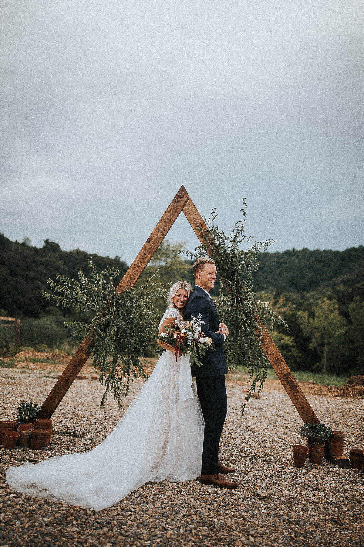 Marsh Made Designs | Traditional Triangle Arbor