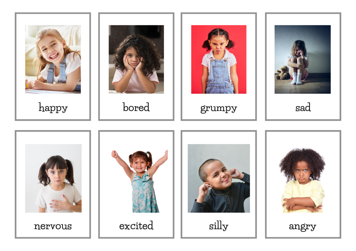 Emotion Flashcards: Kids’ Feelings & Faces | ChildFriendly