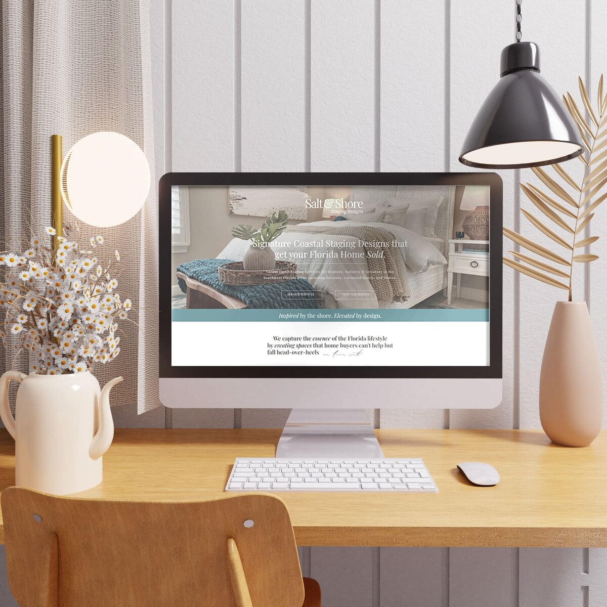 Custom Showit Website Design For Home Stagers Designers