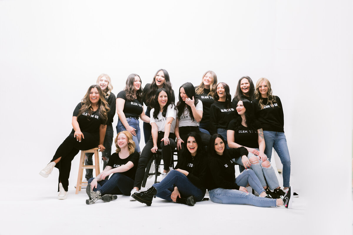 Glam To Go | Hair & Makeup Team | Pittsburgh Weddings