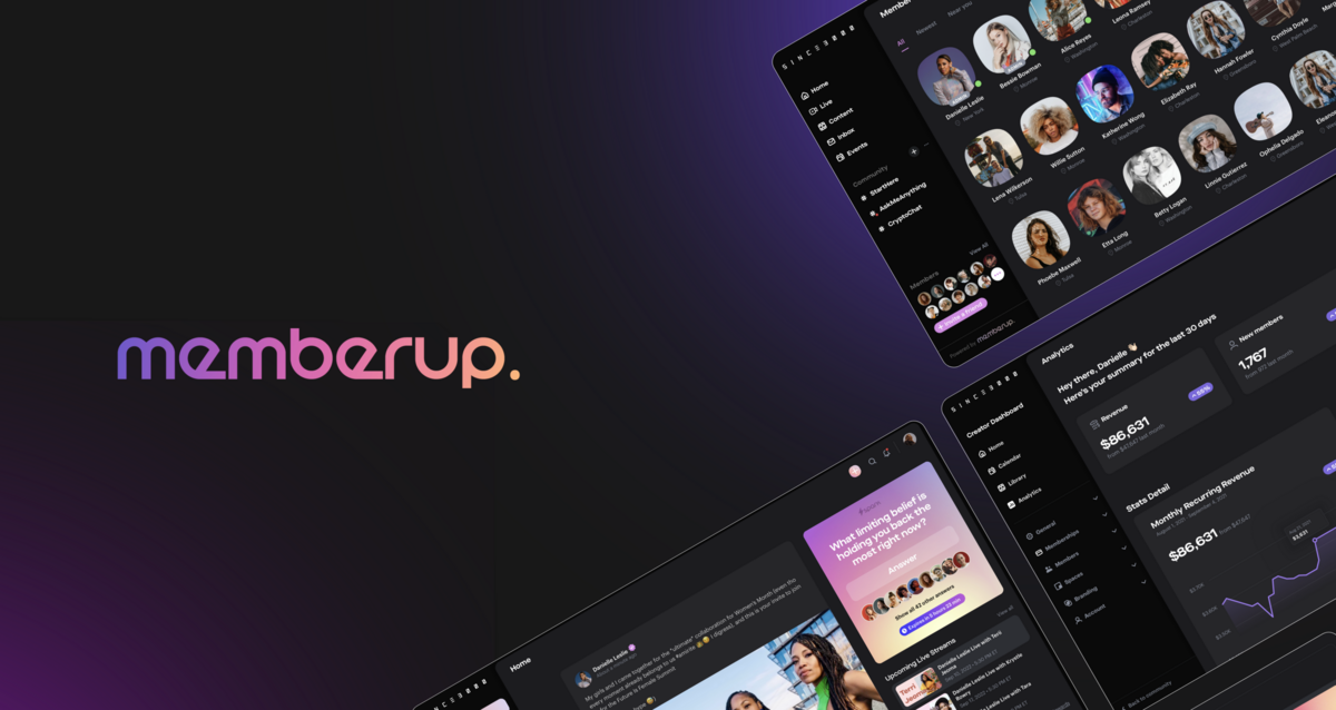 MemberUp | Where Creators Build Extraordinary Communities