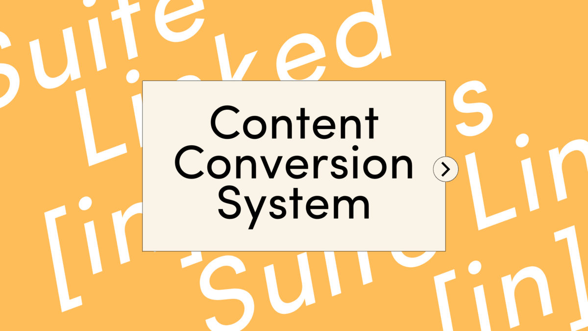 Build a content strategy that converts on LinkedIn w/ Salina