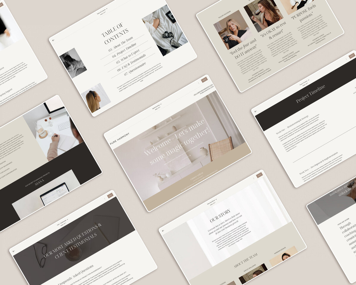 Honeybook Welcome Guide Template | Lovendear Design