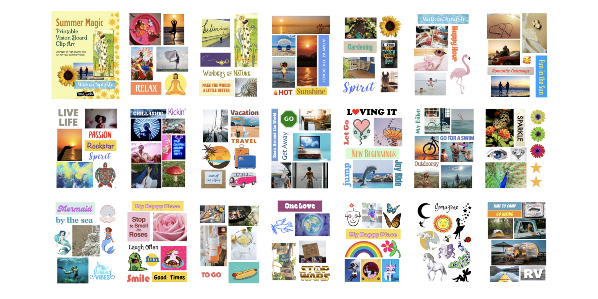 Vision Board and Creative Visualization Studio