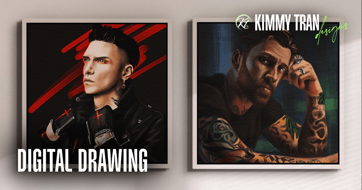 Digital Drawing | Kimmy Tran Designs