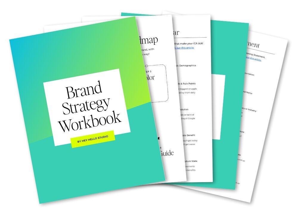 Brand Strategy Workbook | Hey Hello Studio