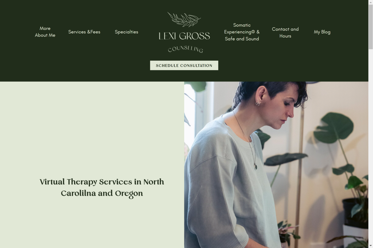 Virtual Therapy Services| Portland, OR | Asheville, NC