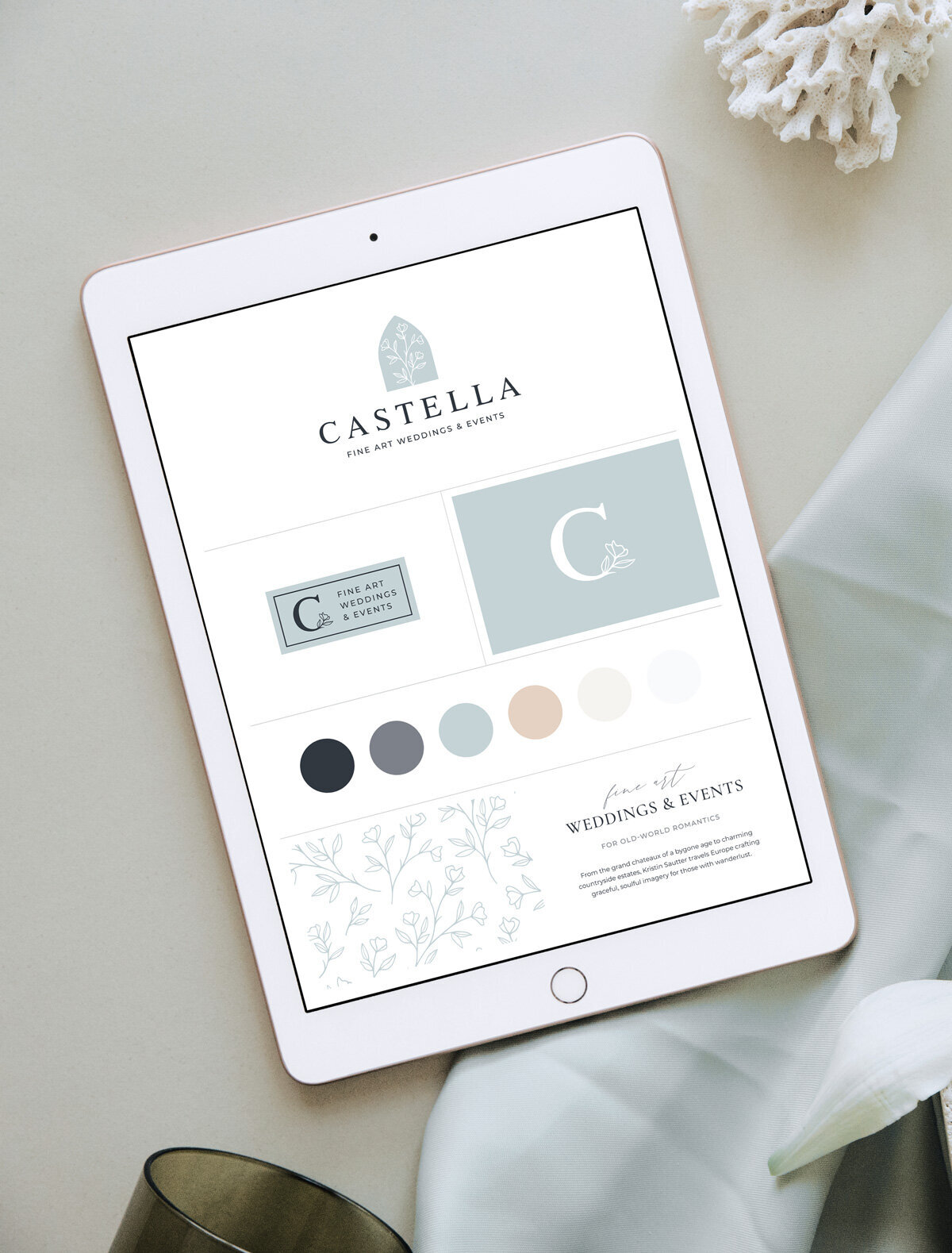 Castella Brand Kit by The Creative Accent