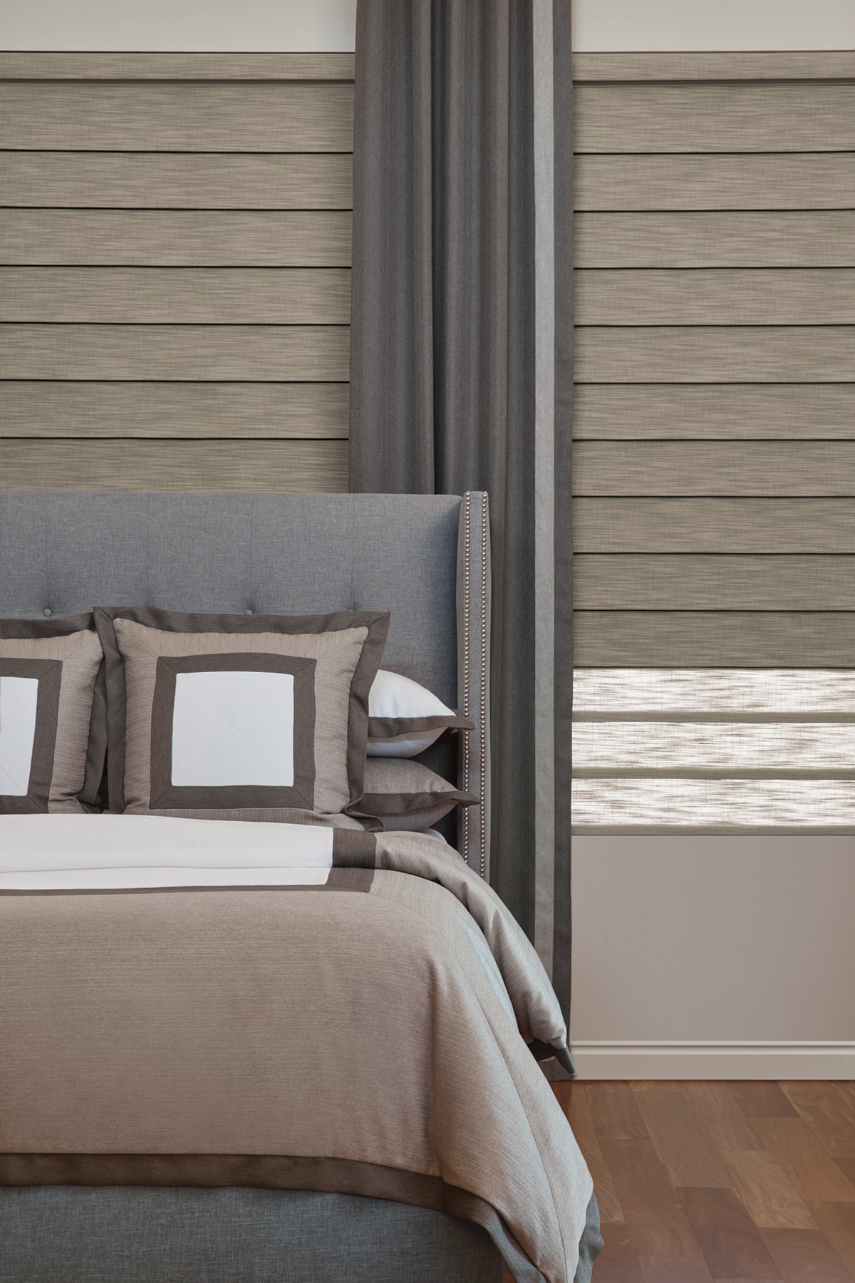 Vignette Roman Shades by The Well Dressed Window