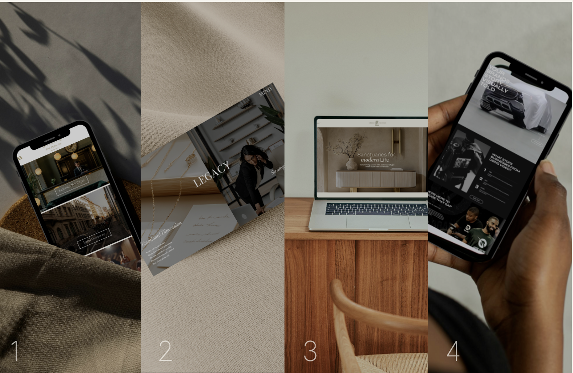 Website Portfolio | Studio Raine Design Projects