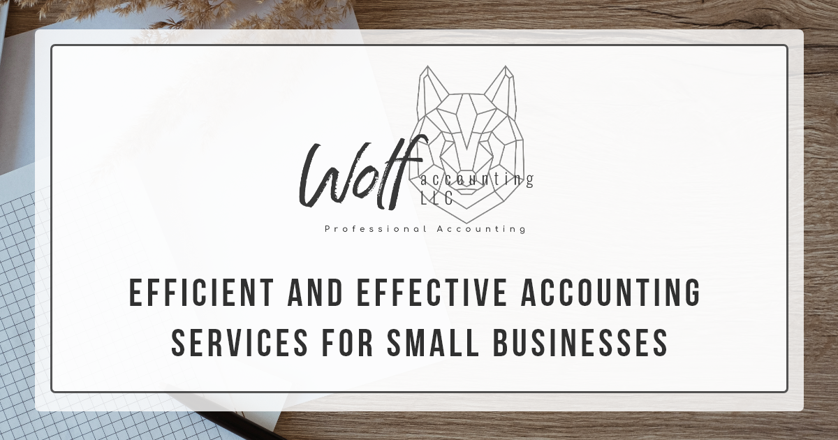 Accounting services for small businesses | Wolf Accounting