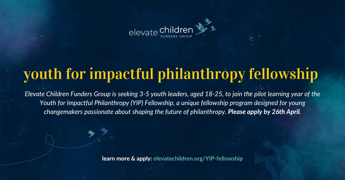 Youth for Impactful Philanthropy Fellowship | ECFG