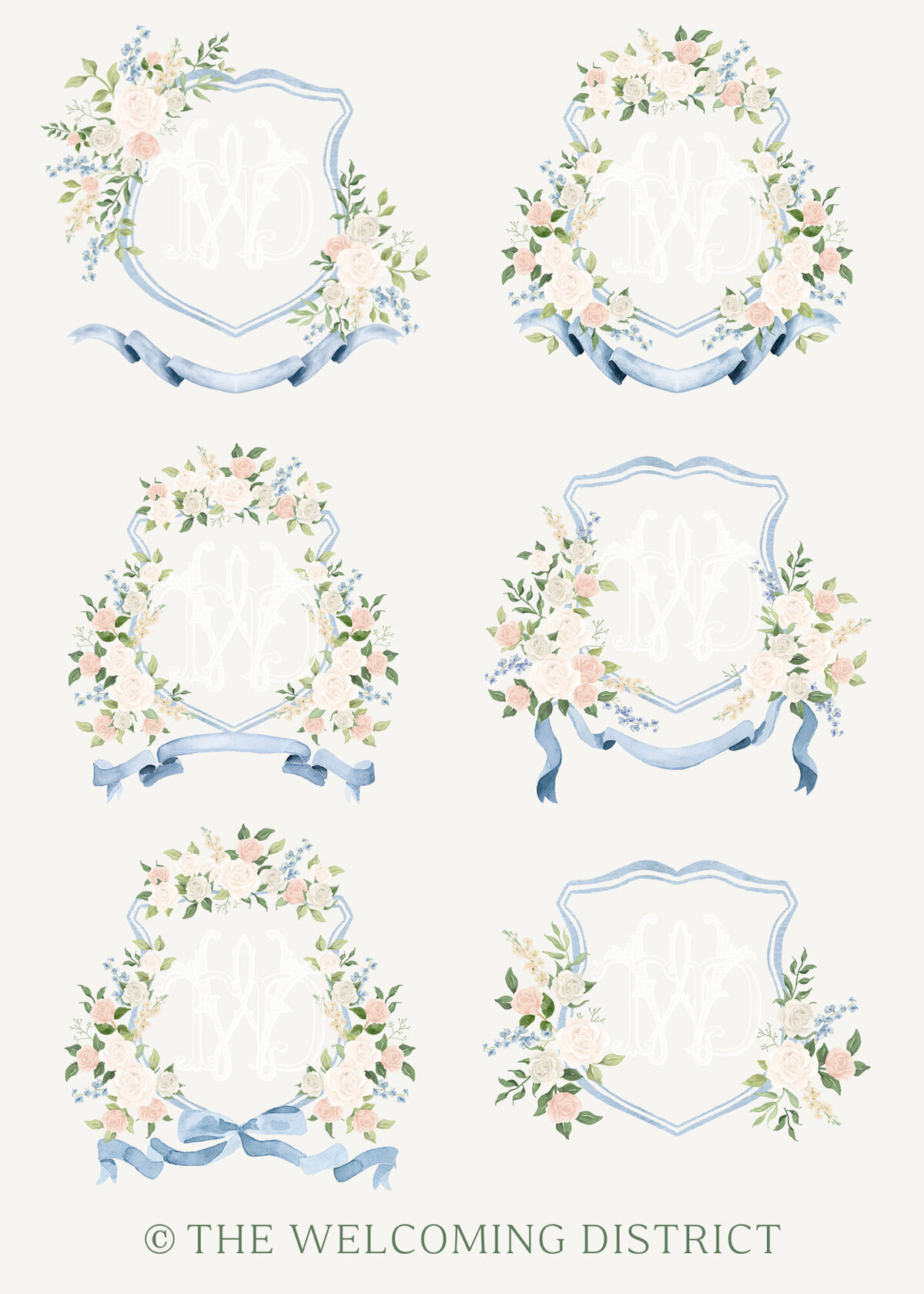 Isabel Wedding Crest Collection