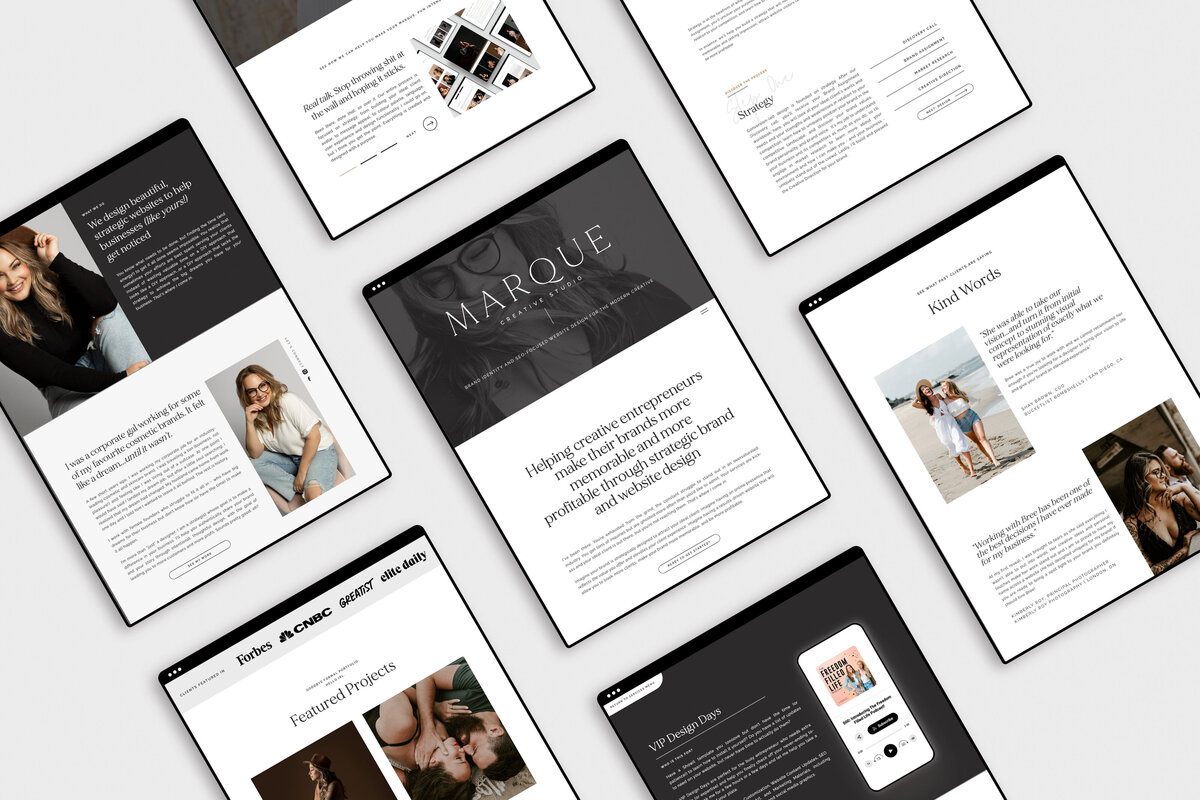 Brand Identity and Website Design for Photographers