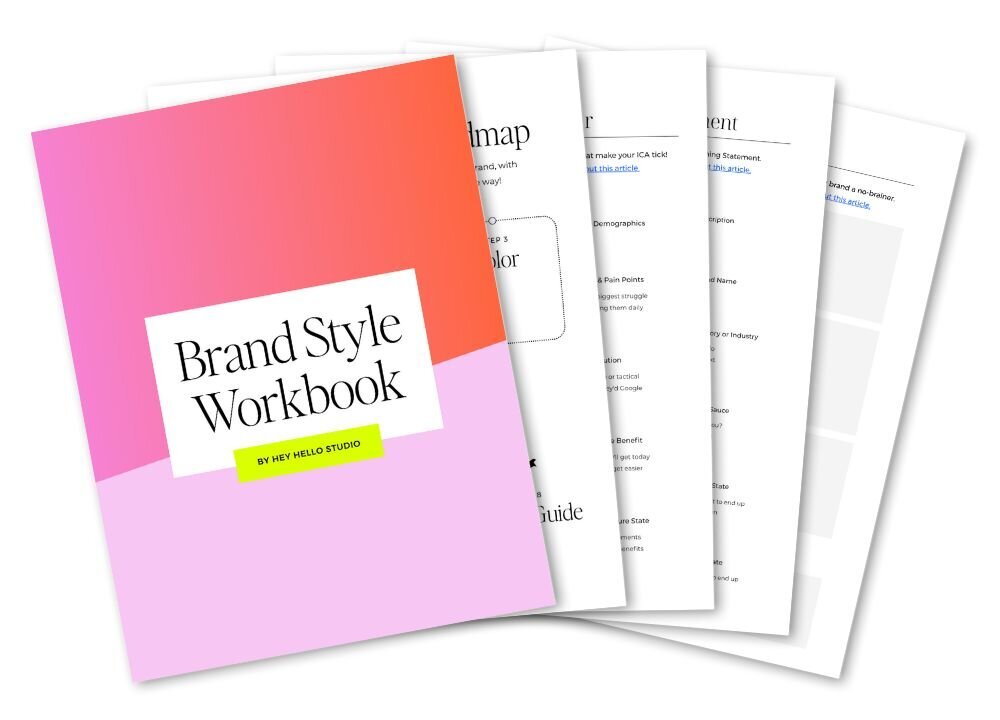 Brand Style Workbook | Hey Hello Studio