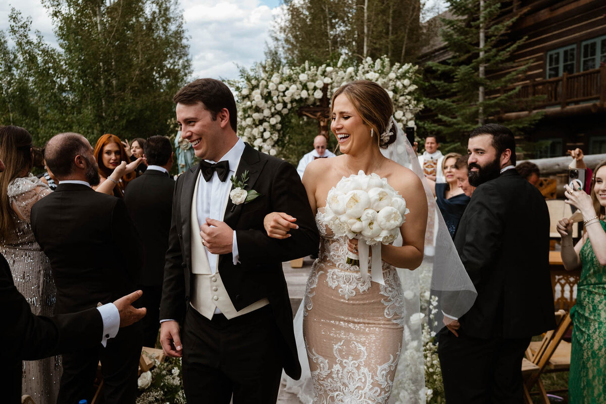 Wedding in at Ritz-Carlton Bachelor Gulch