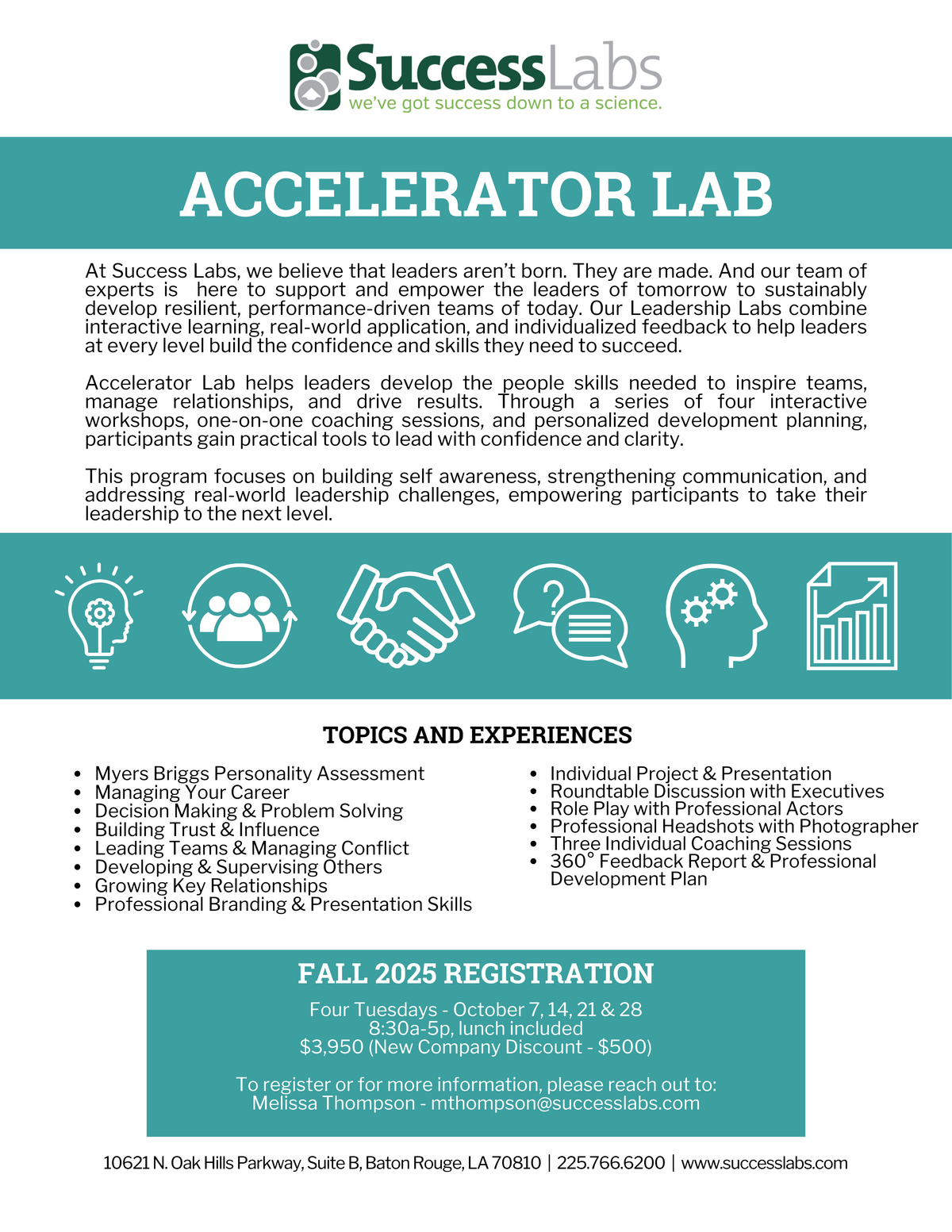 Leadership Lab Flyers