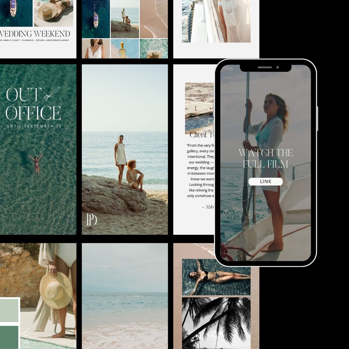 On Location Instagram Story Templates